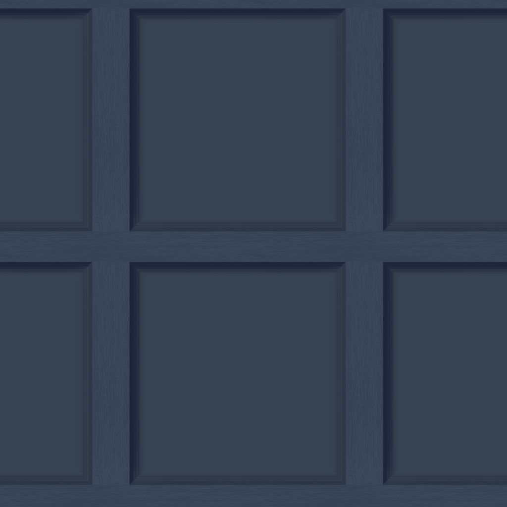 Modern Wood Panel Navy Blue – Holden Decor