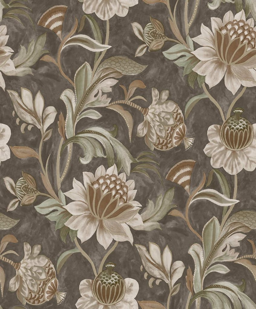 Cecelia Charcoal / Rust – Holden Decor
